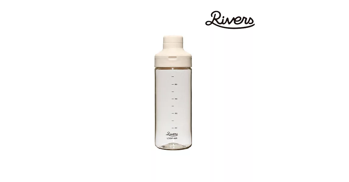 博客來-RIVERS / LOOP AIR 500 冷水瓶 500ml 象牙白
