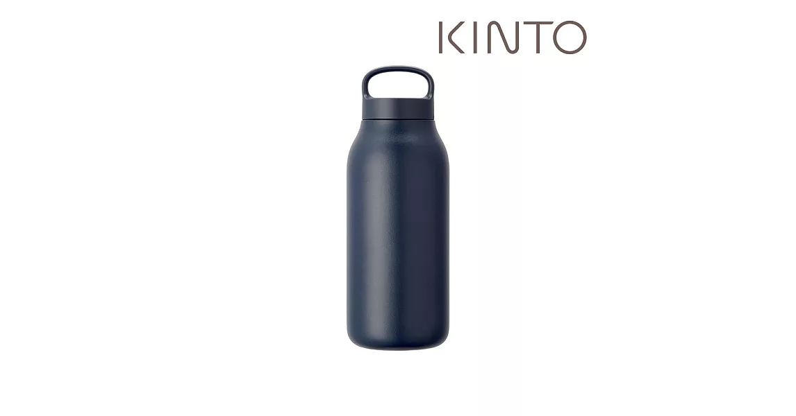 博客來-KINTO / WATER TUMBLER 輕量保溫瓶 550ml- 深海藍