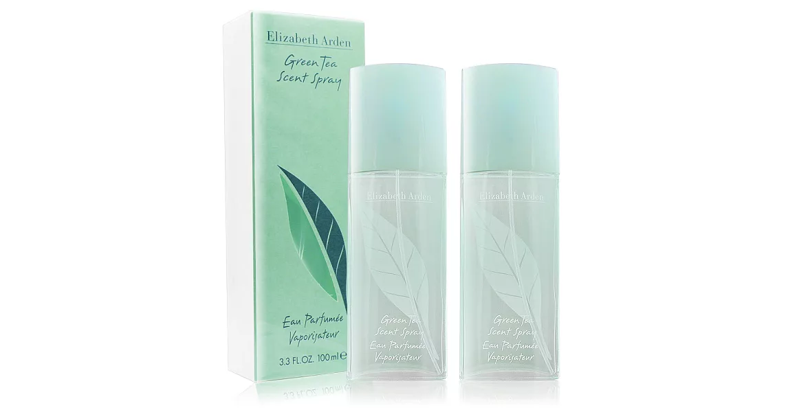 博客來-ARDEN 雅頓 綠茶淡香水 Green Tea(100ml)X2 EDT-國際航空版