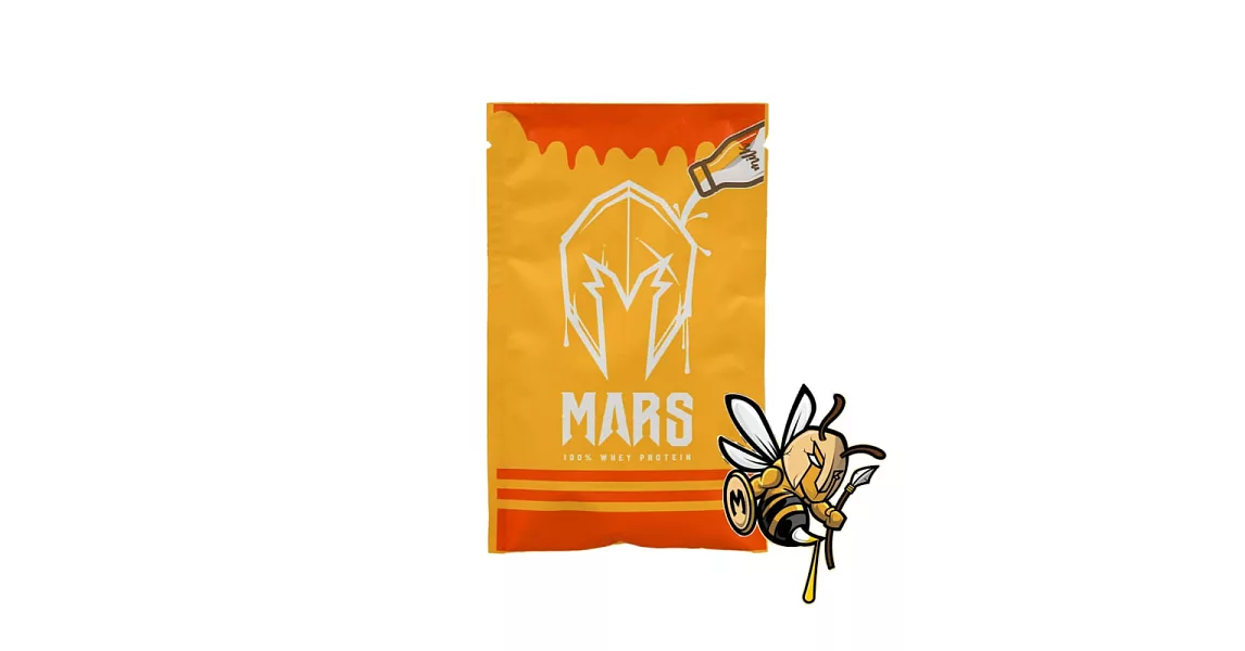 博客來-[戰神 MARS] 低脂乳清 (35g/包) 蜂蜜牛奶
