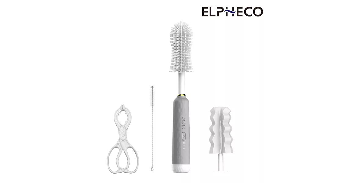 博客來-美國ELPHECO 無線電動杯具清潔刷 ELPH022B