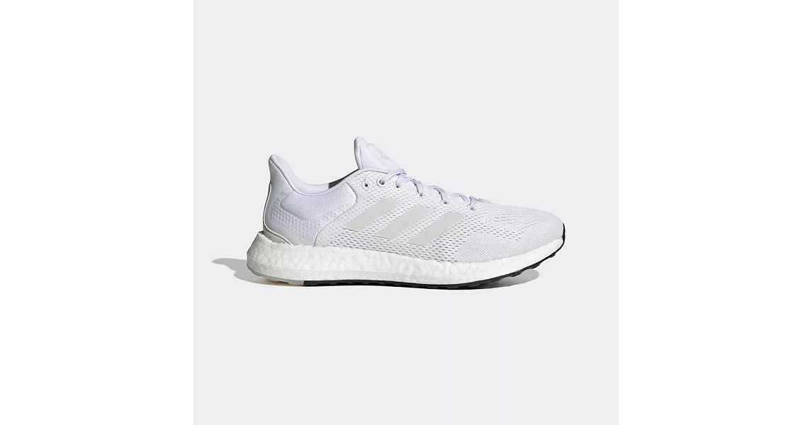 博客來-Adidas Pureboost 21-慢跑鞋-04 [GY5094] 男女鞋 運動 休閒 彈力 愛迪達 舒適 包覆 白 27.5cm 白/綠