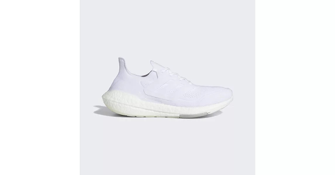 博客來-Adidas Ultraboost 21 [FY0379] 男鞋 慢跑 運動休閒 愛迪達 輕量 支撐 緩衝 彈力 白 灰 26.5cm 白/灰