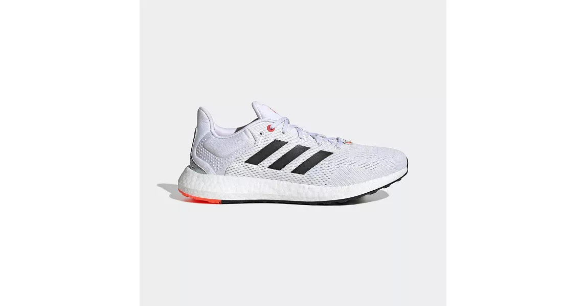 博客來-Adidas Pureboost 21 [GY5099] 男女 慢跑鞋 運動 休閒 訓練 彈力 緩震 舒適 愛迪達 白黑 27cm 白/黑