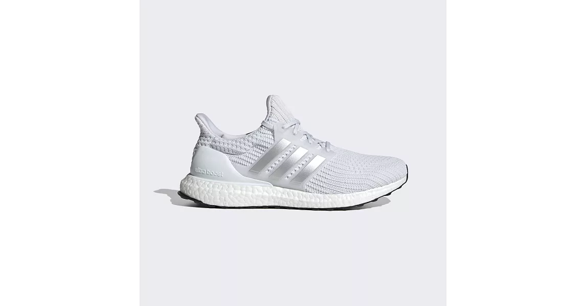 博客來-Adidas Ultraboost 4.0 Dna [FY9317] 男鞋 運動 休閒 慢跑 避震 穿搭 愛迪達 白 銀 29.5cm 白/銀