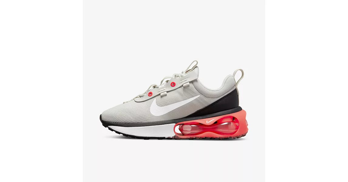 博客來-Nike W Air Max 2021 [DH5103-002] 女 運動鞋 休閒 慢跑 氣墊 緩震 舒適 灰黑 橘紅