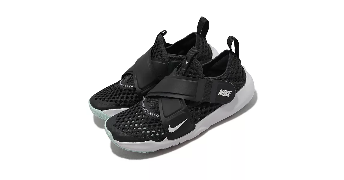 博客來-Nike 休閒鞋 Flex Advance BR PS 童鞋 中童 黑 白 魔鬼氈 透氣 幼童 DC9370-001