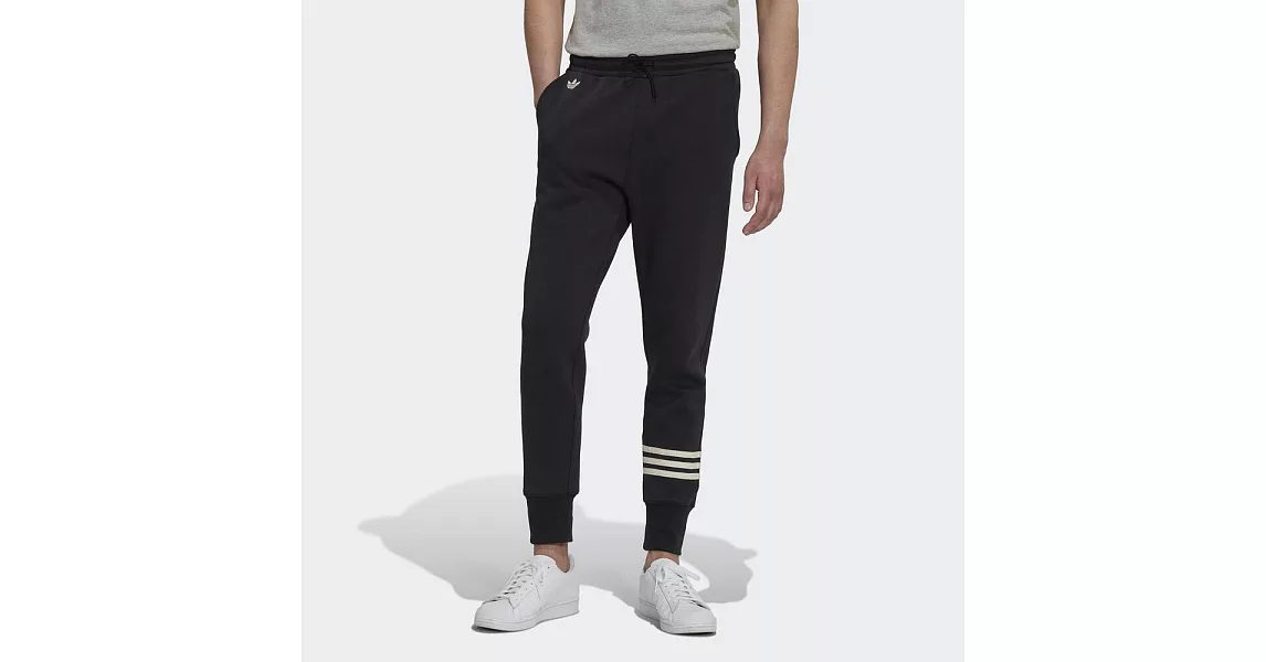博客來-Adidas New C Sweatpant [HM1861] 男 長褲 國際尺寸 運動 休閒 合身 舒適 黑