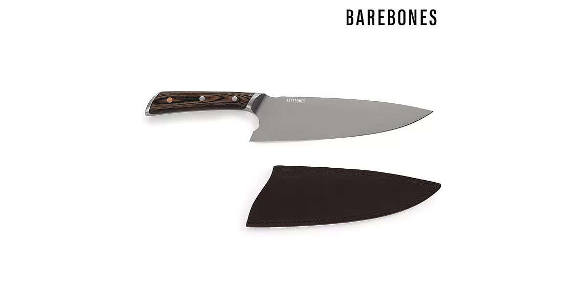 博客來-Barebones CKW-490 主廚刀 N0.8 Chef Knife / 城市綠洲 (刀子 刀具 料理刀 烹飪刀)