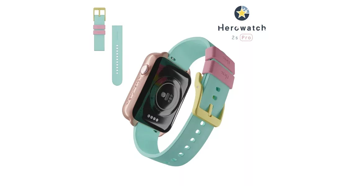 博客來-Herowatch悠遊卡NFC錶帶(Herowatch系列手錶通用) 極光綠