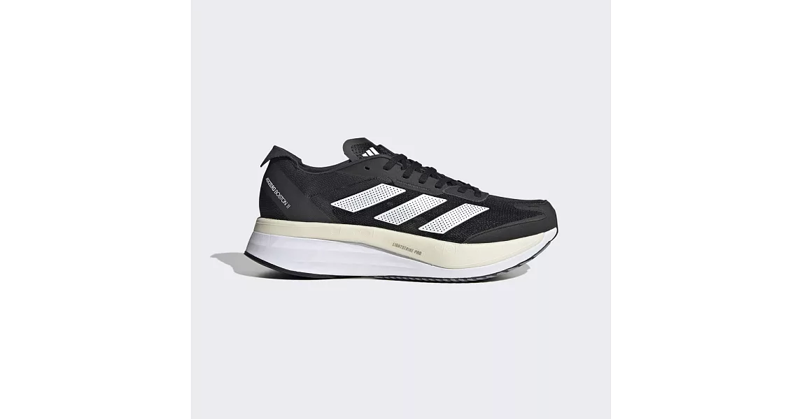 博客來-Adidas Adizero Boston 11 M [GX6651] 男 慢跑鞋 運動 訓練 路跑 緩衝 馬牌底 黑白
