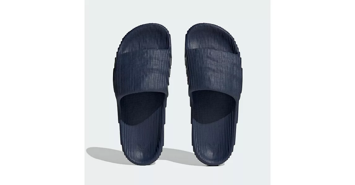 博客來-ADIDAS ADILETTE 22 男休閒拖鞋-藍-IG7497 UK9 藍色
