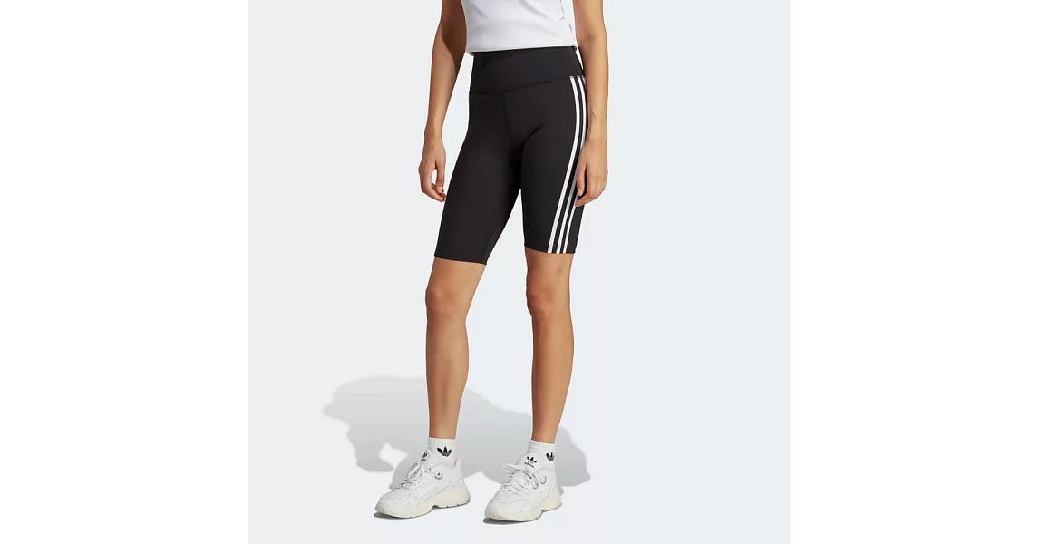 博客來-ADIDAS HW SHORT TIGHTS 女緊身休閒短褲-黑-IB7414 M 黑色
