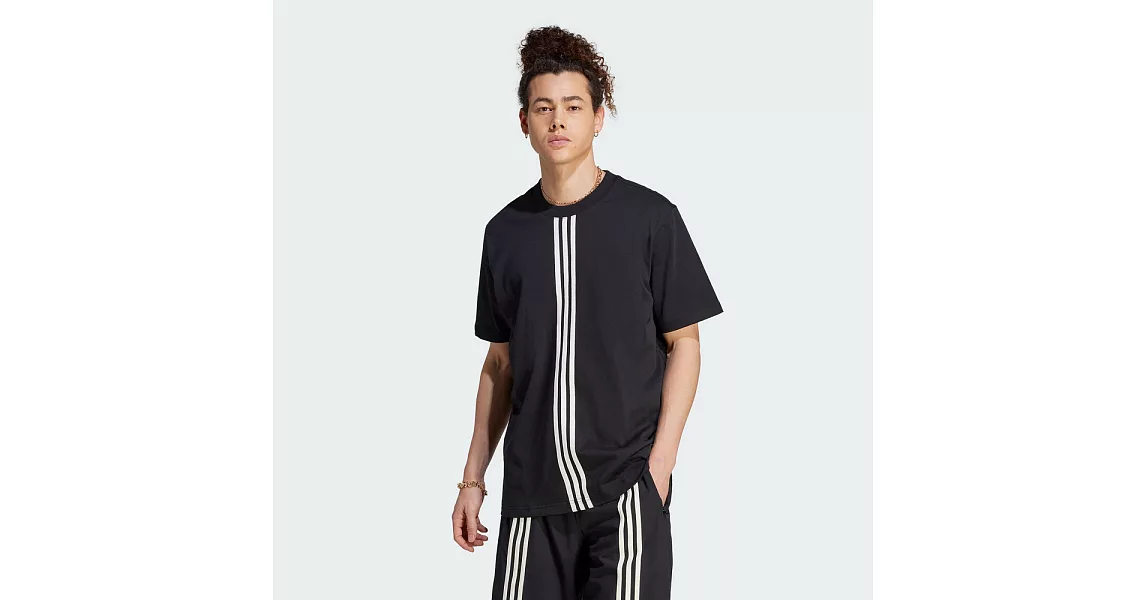 博客來-ADIDAS HACK TEE 男短袖上衣-黑-HZ0706 S 黑色