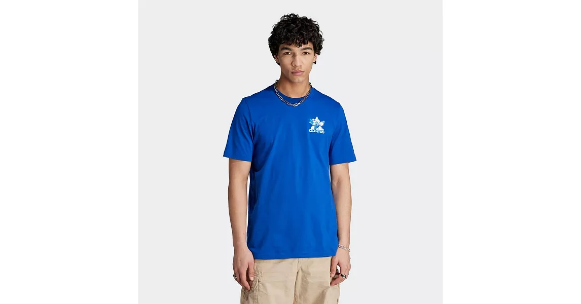 博客來-ADIDAS TS CLOUD TEE 男短袖上衣-藍-IL5154 XL 藍色