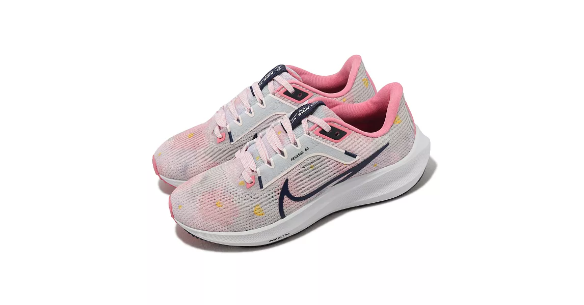 博客來-Nike 慢跑鞋 Wmns Air Zoom Pegasus 40 PRM 粉紅 女鞋 小飛馬 運動鞋 DV7890-600
