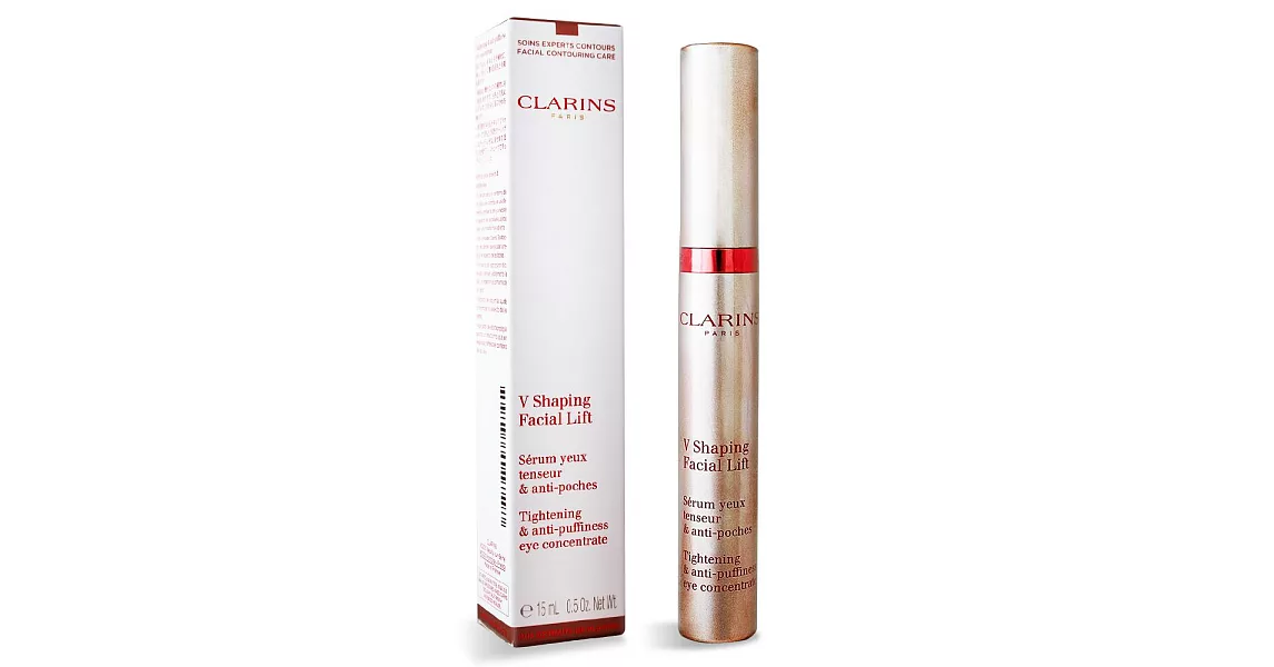 博客來-CLARINS 克蘭詩 V型抗引力大眼精華(15ml)-國際航空版