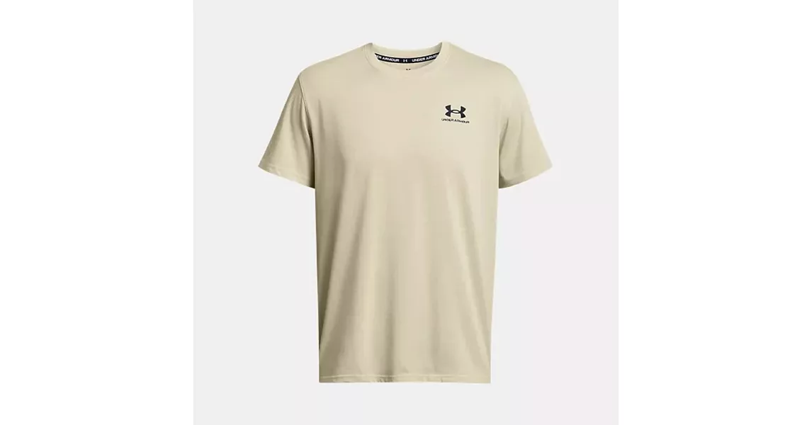 博客來-Under Armour 男 HEAVYWEIGHT 短T-Shirt-米白-1373997-273 2XL 白色