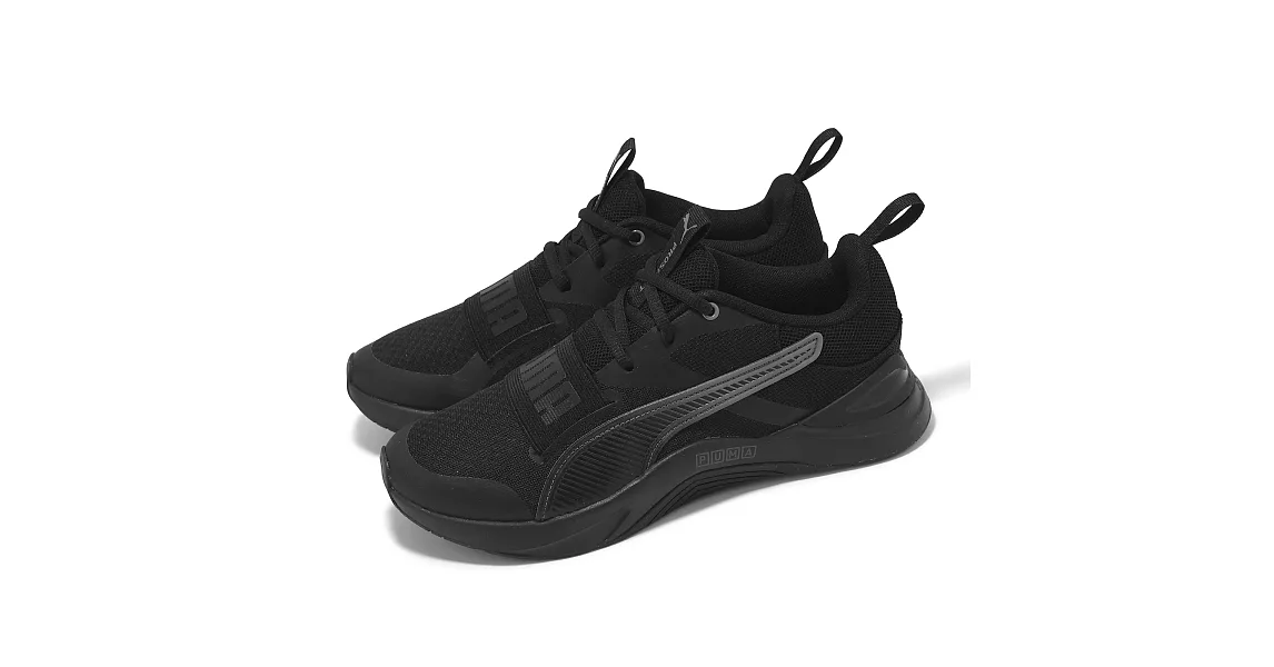博客來-Puma 訓練鞋 Prospect Neo Force 男鞋 黑 灰 支撐 回彈 穩定 交叉訓練 運動鞋 37962601