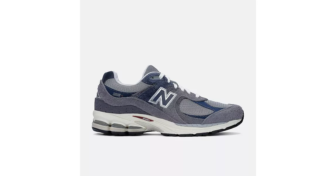 博客來-New Balance 2002R 系列 男女 休閒鞋 灰藍-M2002REL-D US4.5 灰色