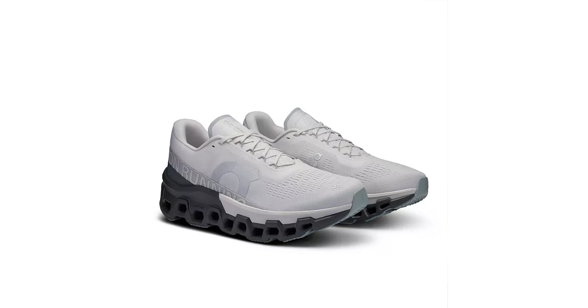 博客來-On Running 慢跑鞋 Cloudmonster 2 男鞋 冰霜灰 岩石灰 雙密度 吸震 運動鞋 昂跑 3ME10122564