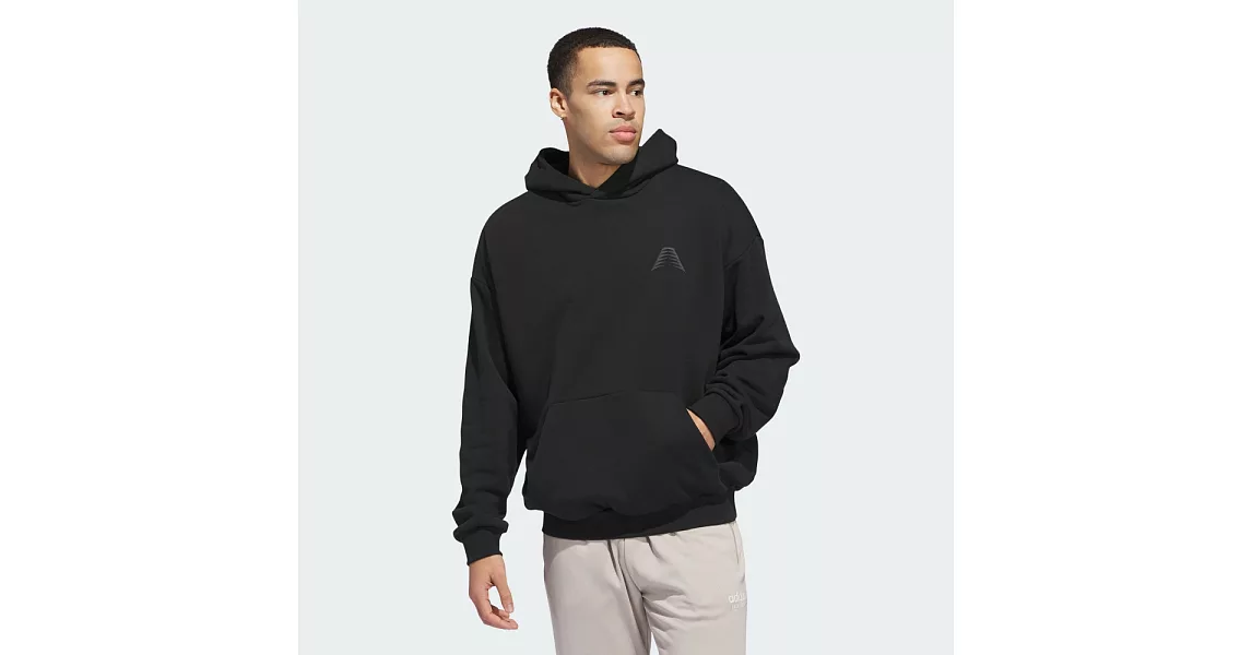 博客來-ADIDAS AE FOUN HOODY 男連帽上衣-黑-IU2809 M 黑色