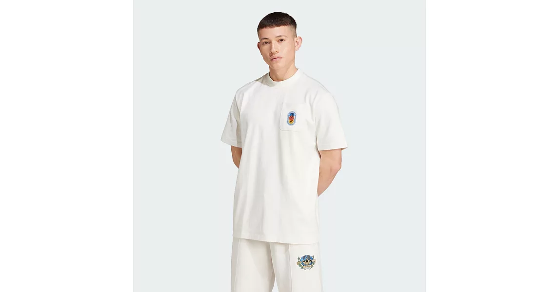 博客來-ADIDAS OLPC TEE 2 男短袖上衣-白-IX6754 XL 白色