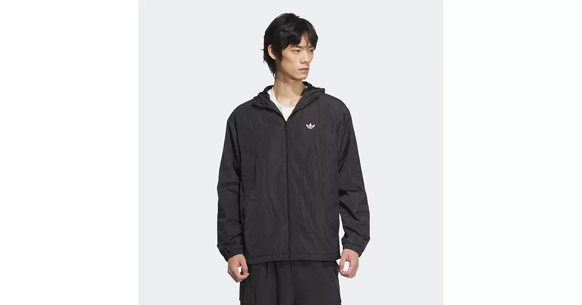 博客來-ADIDAS ATLT WB M 男風衣外套-黑-JD6392 L 黑色