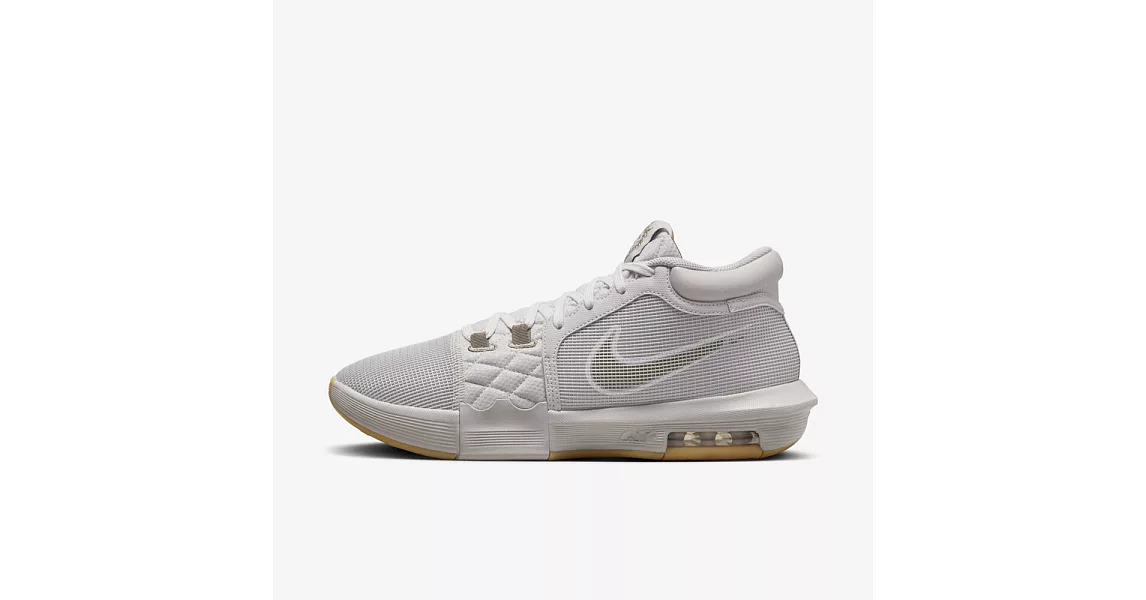 博客來-Nike LeBron Witness VIII EP [FB2237-003] 男 籃球鞋 運動 詹皇 球鞋 膠底 灰