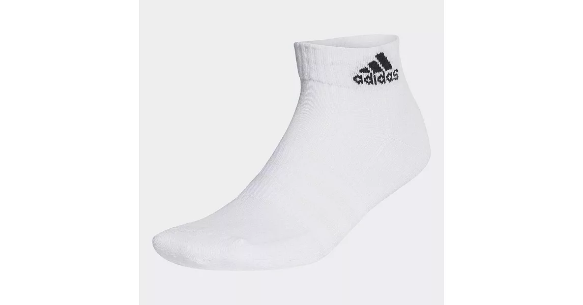 博客來-Adidas C Spw Ank 1p [HT3438] 腳踝襪 足弓支撐 避震 運動 休閒 訓練 舒適 白