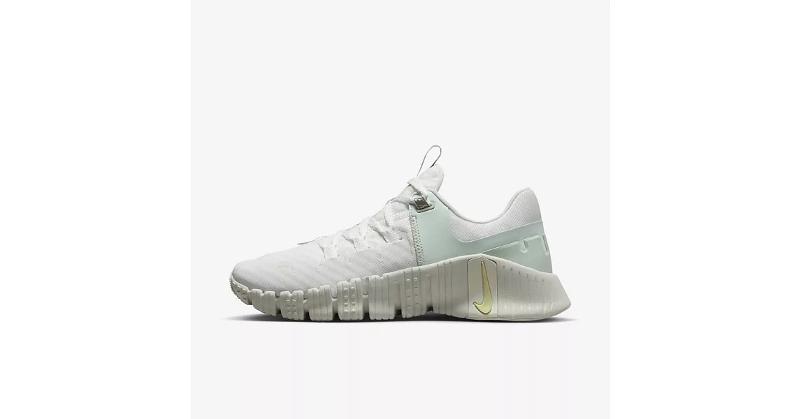 博客來-Nike W Free Metcon 5 PRM [FJ1548-100] 女 訓練鞋 運動 健身 有氧 重訓 白 淺綠