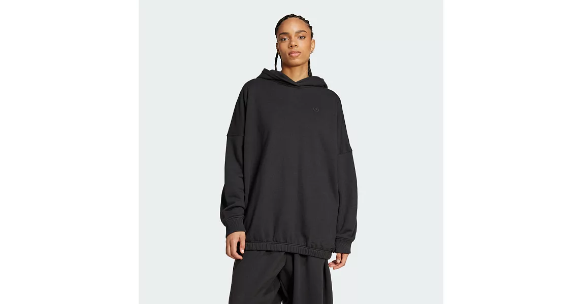 博客來-ADIDAS P ESS OS HOODIE 女連帽上衣-IW5746 XL 黑色