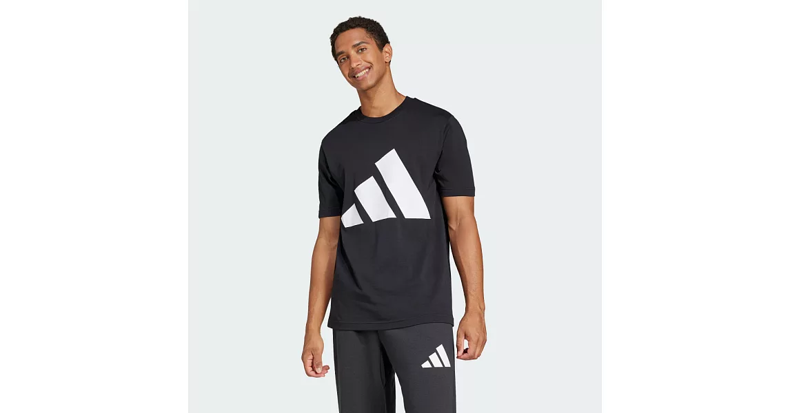 博客來-ADIDAS M BL SJ T 男短袖上衣-JE8945 XL 黑色