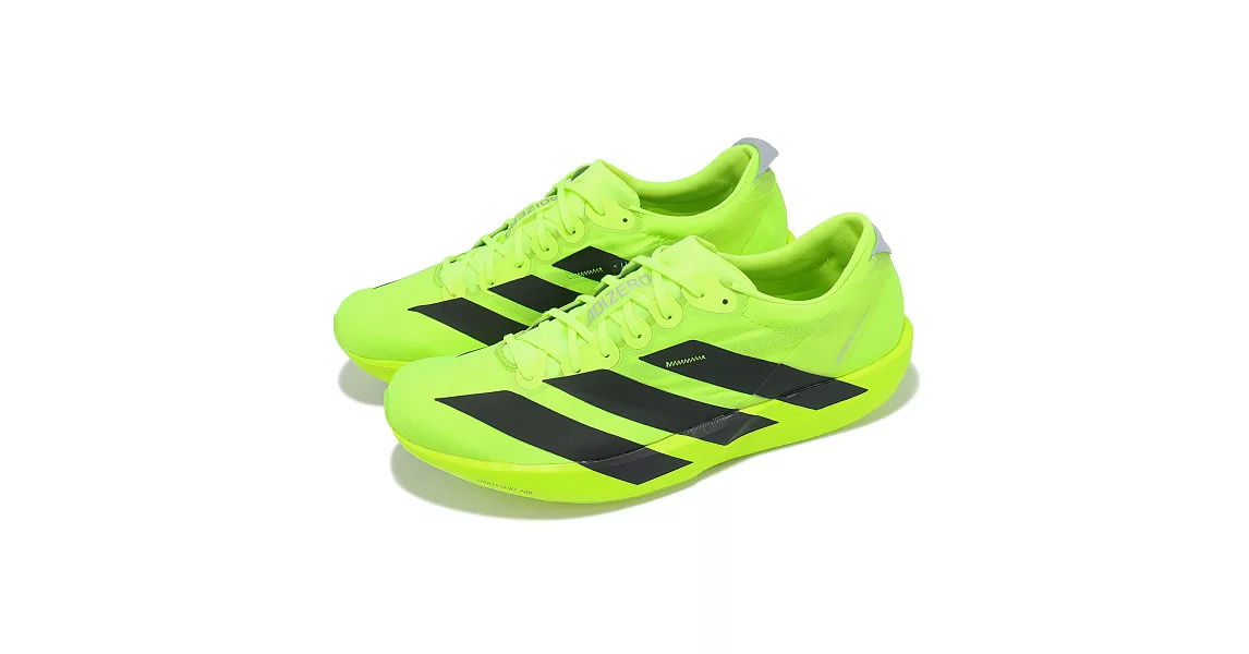 博客來-adidas 競速跑鞋 Adizero Adios 9 M 男鞋 螢光綠 黑 輕量 回彈 運動鞋 愛迪達 IH5066