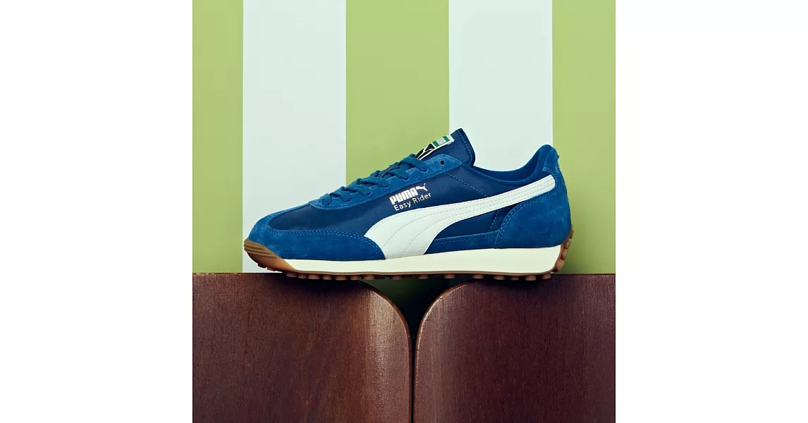 博客來-PUMA Easy Rider Vintage 男女休閒鞋-39902809 UK3.5 藍色