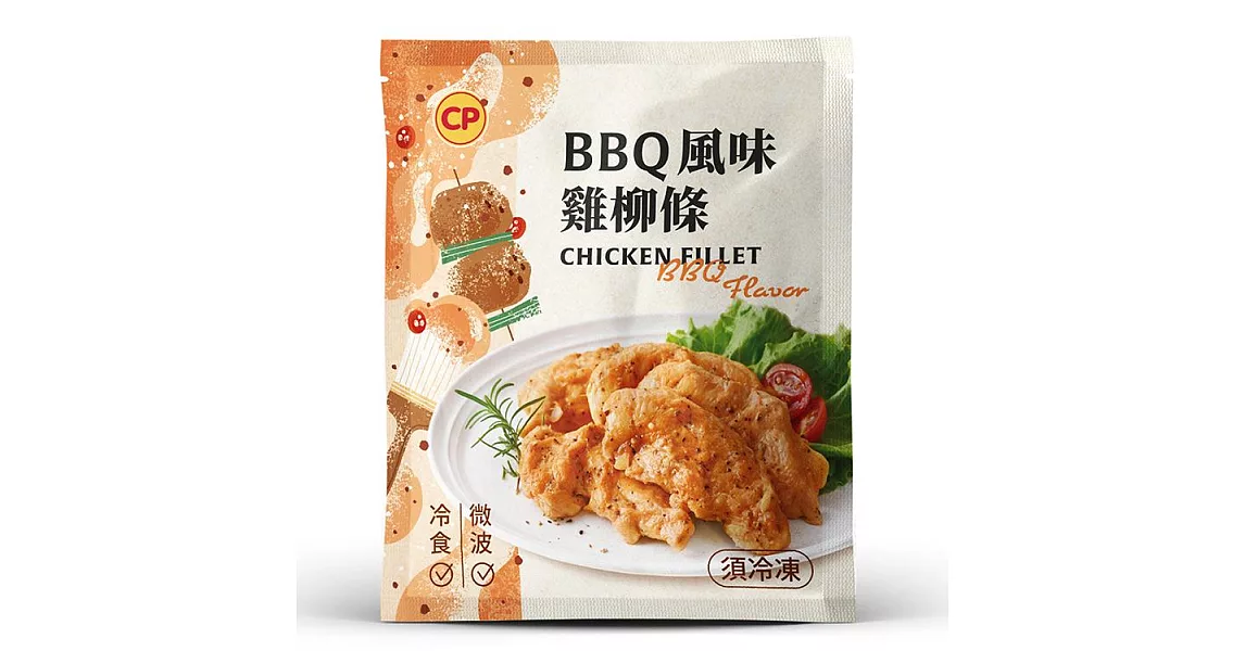 博客來-【卜蜂】即食雞柳-BBQ風味(210g/包)