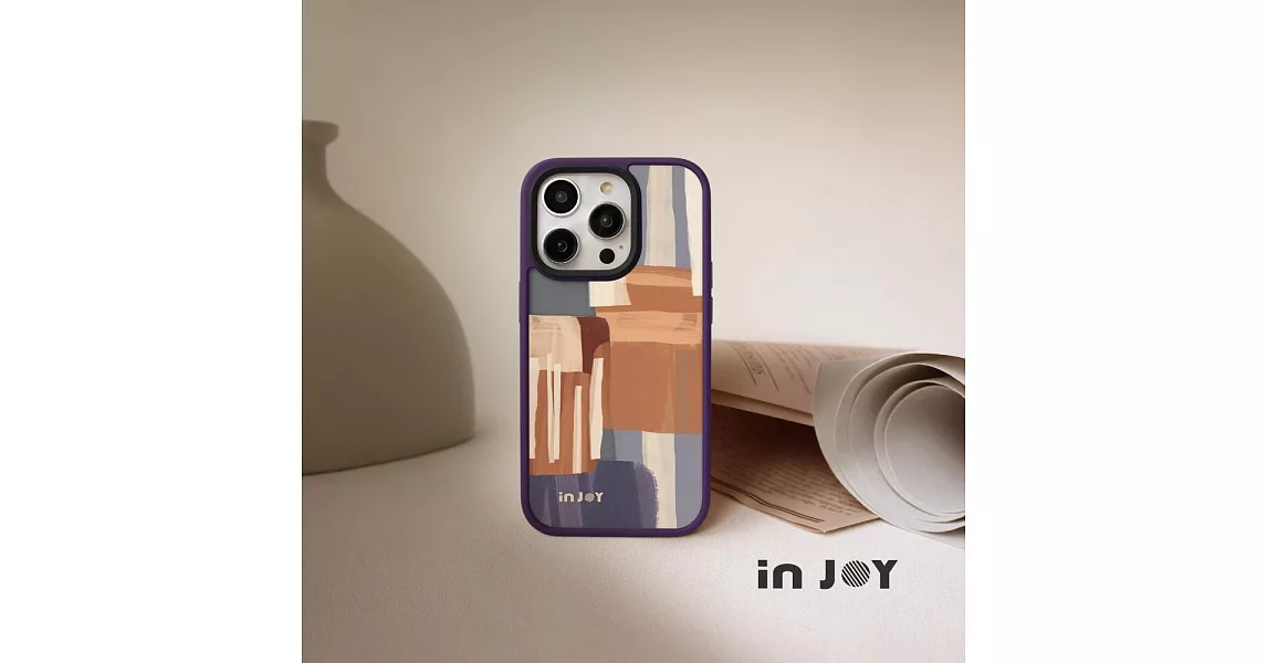 博客來-INJOY mall for iPhone 16/15/14/13/12/SE3 系列 落日之都 磨砂手感 防摔手機殼 A款/B款 A ...