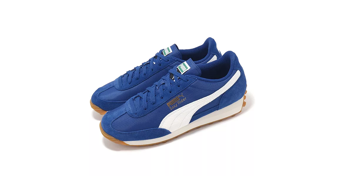 博客來-Puma 休閒鞋 Easy Rider Vintage 男鞋 女鞋 皇家藍 拼接 復古 多巴胺 情侶鞋 39902809 27cm ...